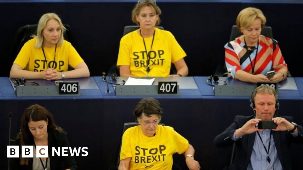 Lib Dem leadership rivals defend anti-Brexit slogan