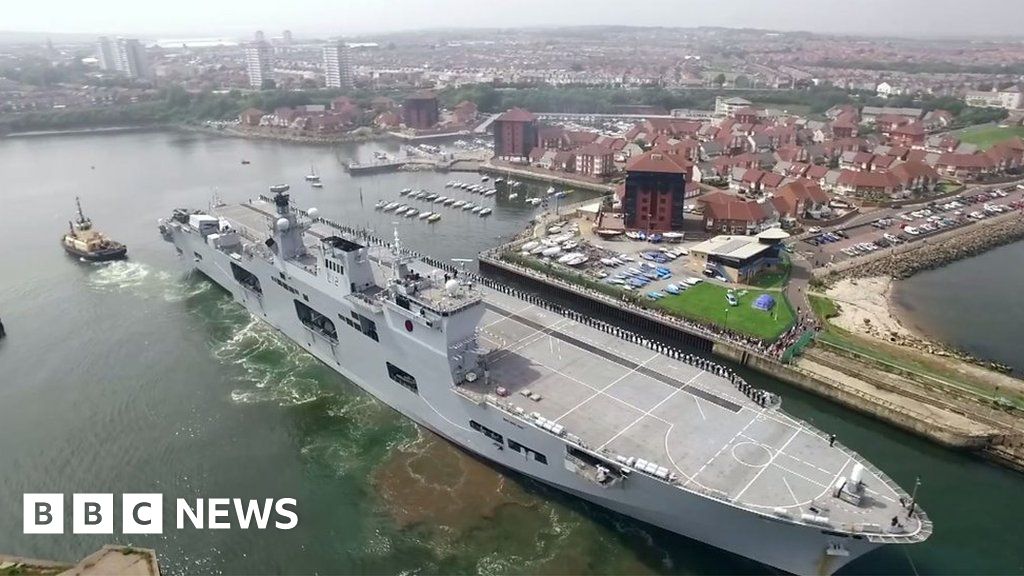 Sunderland: A bird's eye view - BBC News