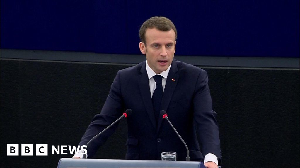 France's Macron calls on EU to defend liberal values
