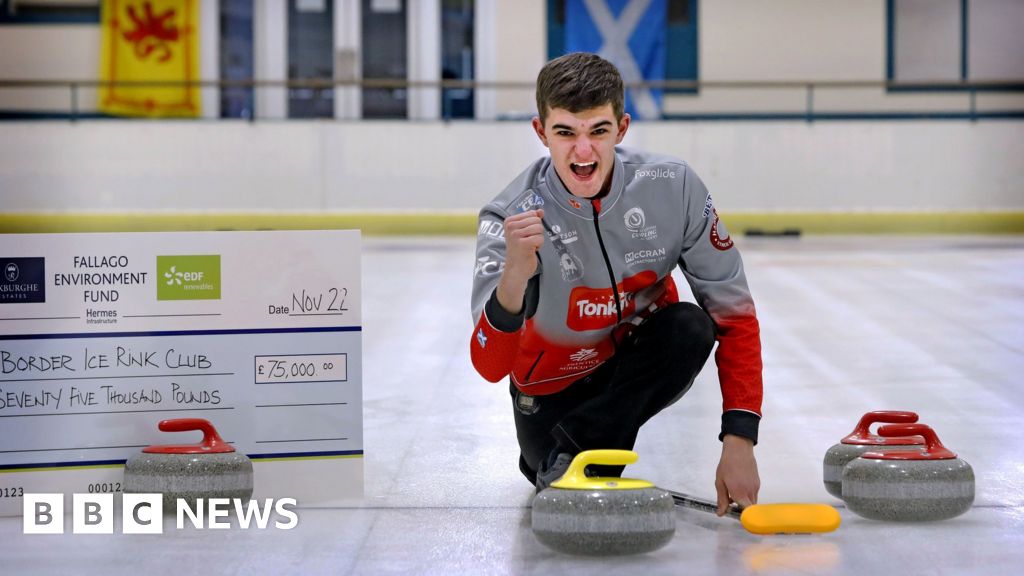 Thaw averted at the only ice rink in the Borders - BBC News