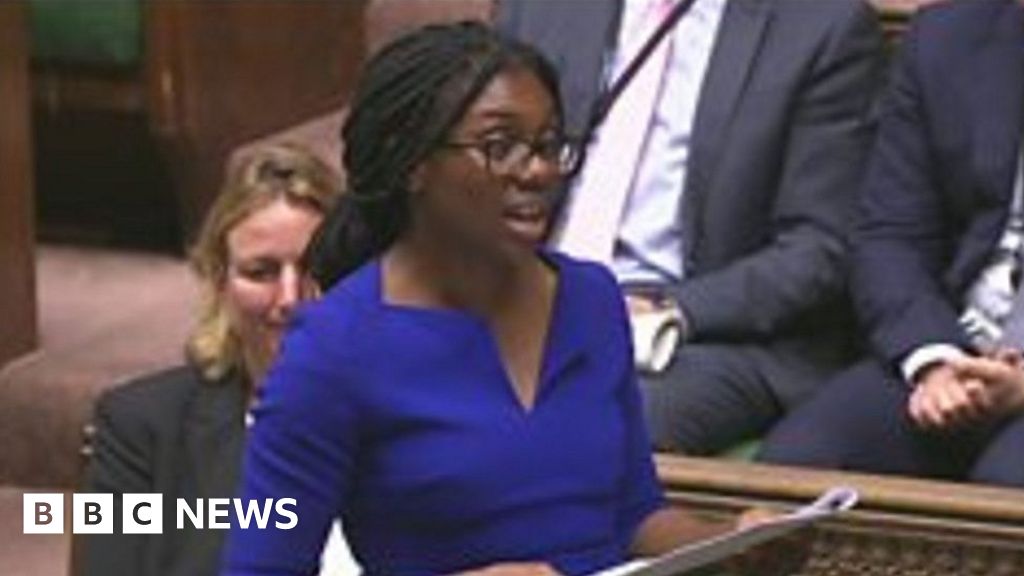 New Tory MP Kemi Badenoch's lively maiden speech - BBC News