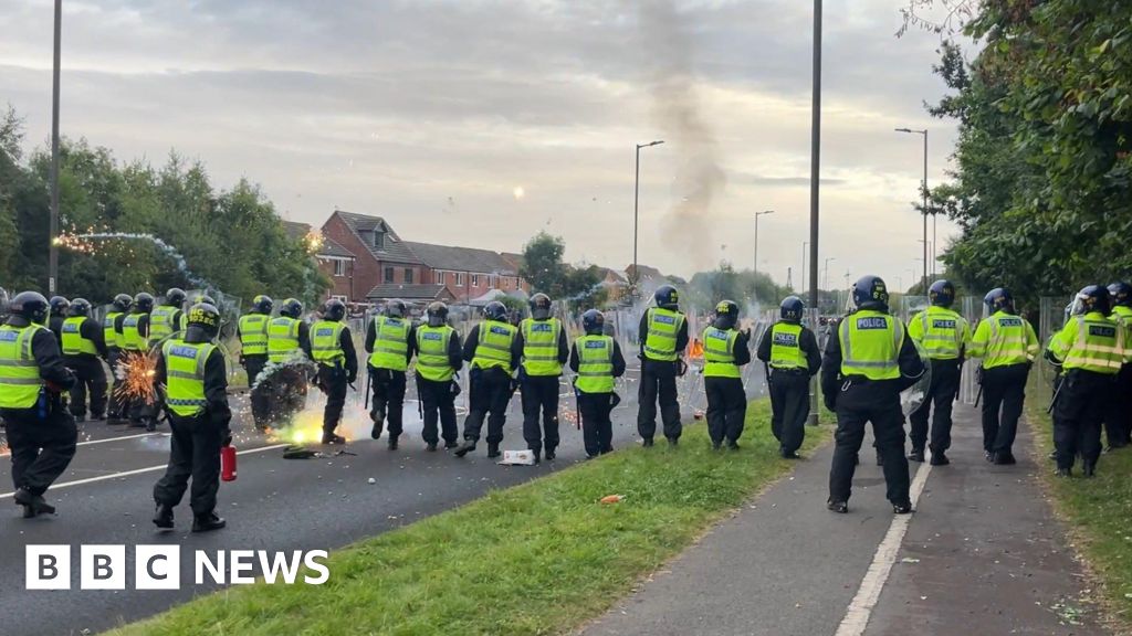 Boy, 13, who threw fireworks sentenced for role in Rotherham riot