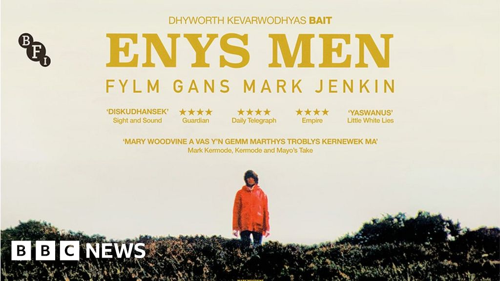 Enys Men: Film poster a Cornish language breakthrough - BBC News