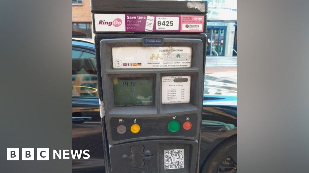 Reading: Drivers warned over fake QR codes on parking meters