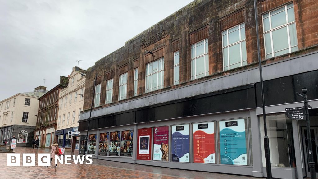 Old Dumfries Burton building set for new life - BBC News