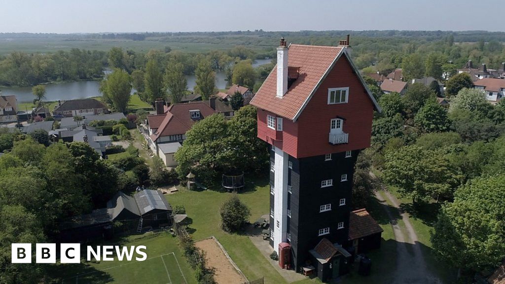 Thorpeness House in the Clouds reaches centenary - BBC News