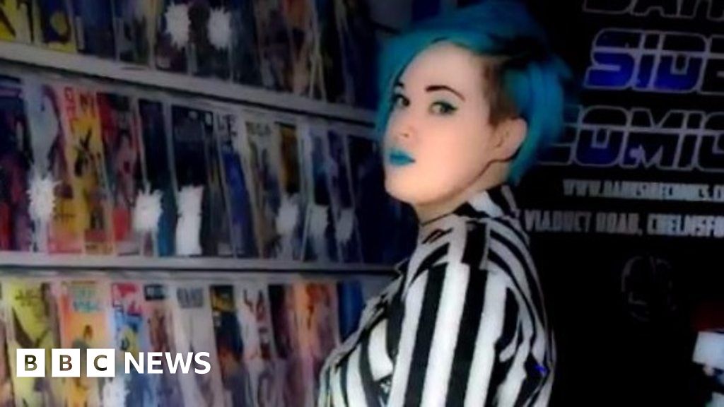 Bringing gender equality to comic stores - BBC News