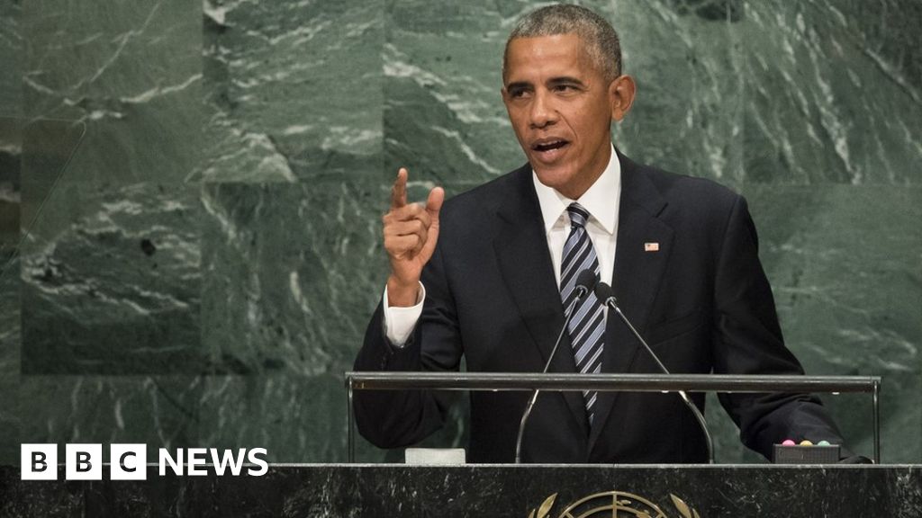 Barack Obama: 'We have to do more to help refugees' - BBC News