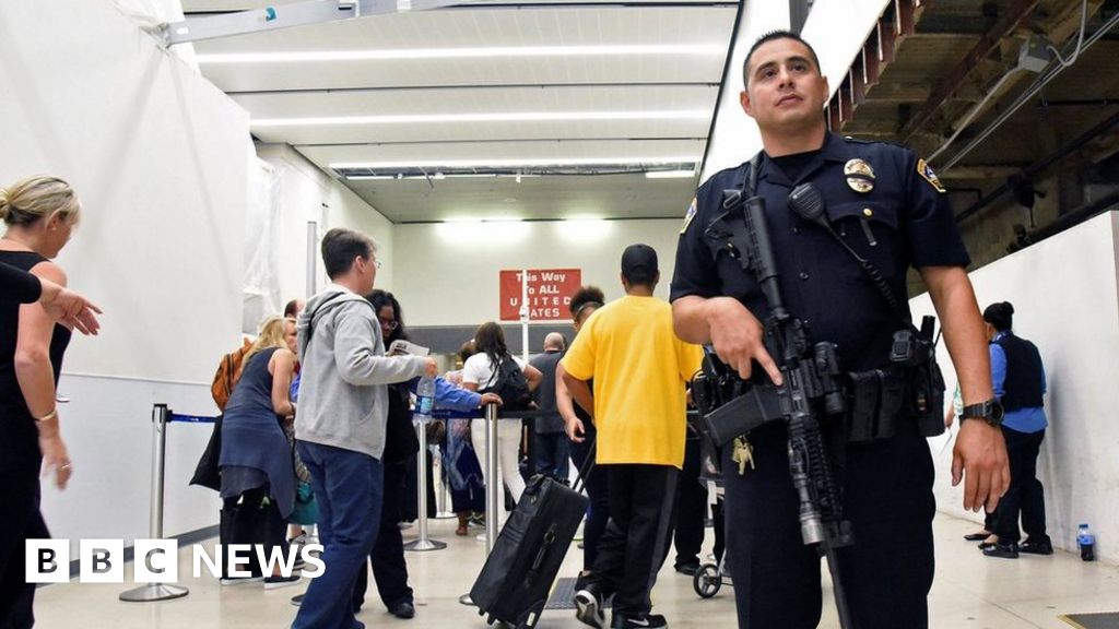 Why do Americans keep thinking their airports are under attack? - BBC News