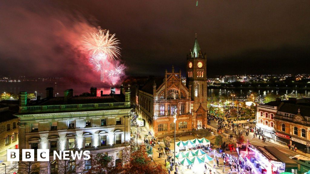 Derry's Halloween party in pictures - BBC News