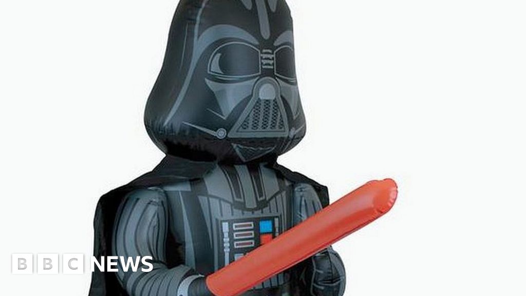 Inflatable Darth Vaders in Feel the Force charity theft - BBC News