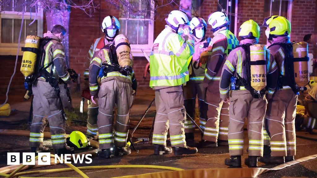 Horsham fire: Man dies and another injured in house blaze