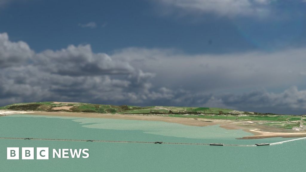 Tidal energy: Plans for Mostyn lagoon take step forward - BBC News