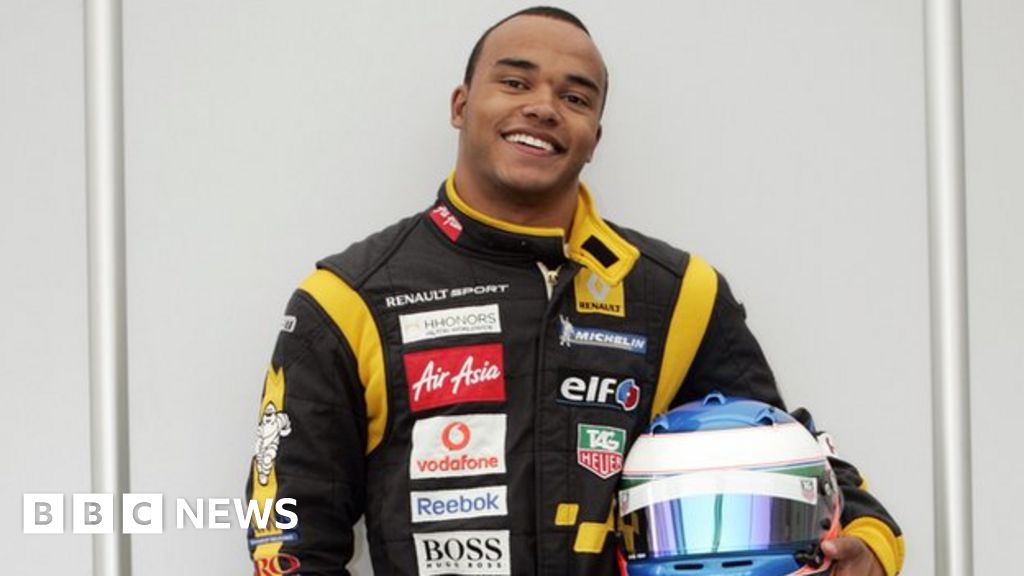 Racing the first disabled driver - BBC News