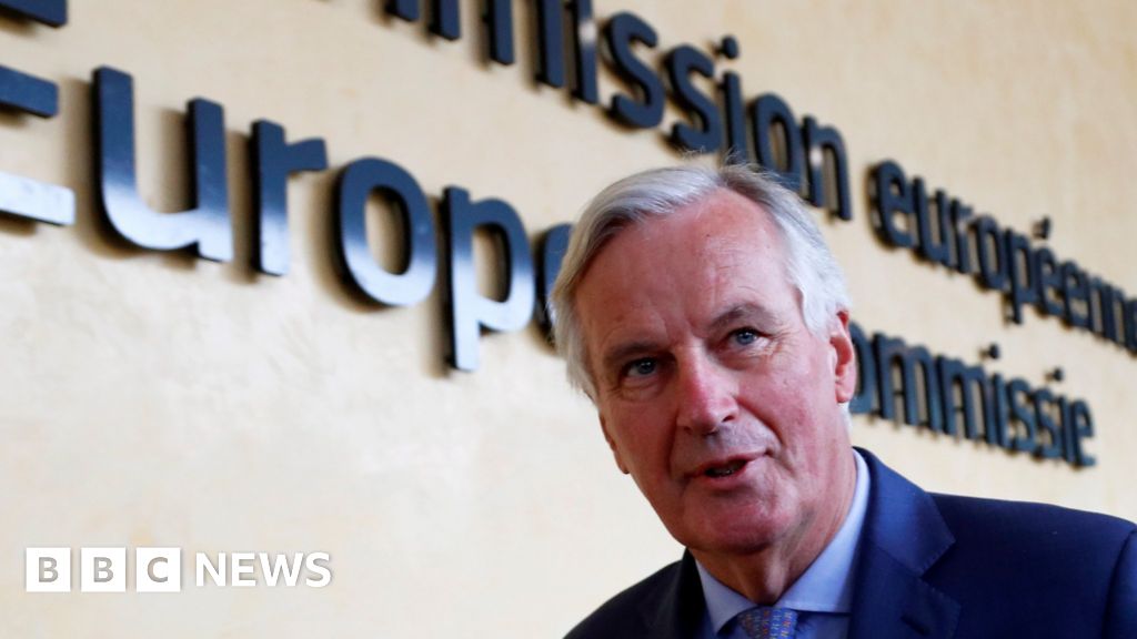 Barnier: Brexit deal negotiations like climbing a mountain - BBC News