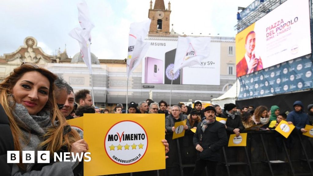 Italy election: Parties hold final pre-poll rallies - BBC News