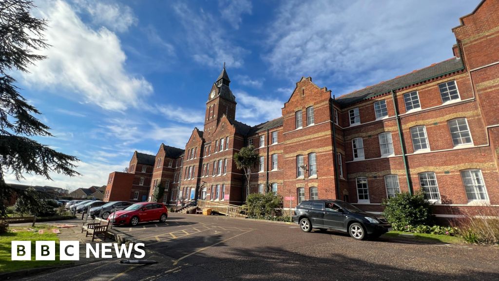 Inside the 'unfit for purpose' Maldon St Peter's Hospital - BBC News