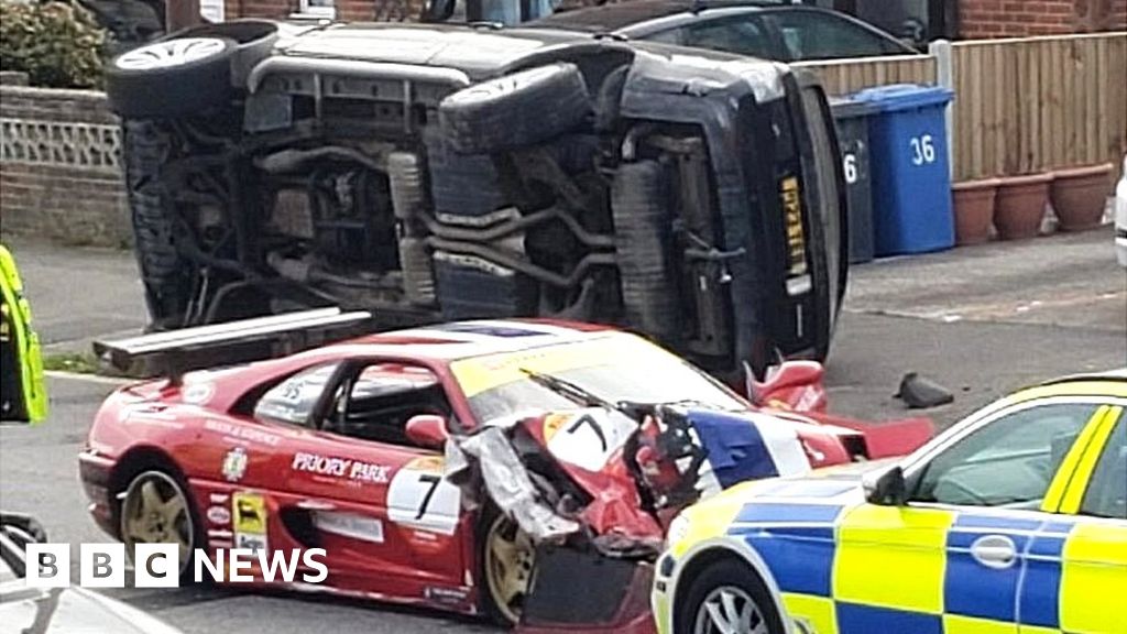 Ipswich Ferrari crash: Man sentenced for 16 offences