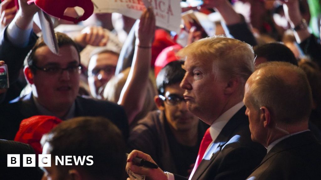 Donald Trump falls to Earth with a bump - BBC News