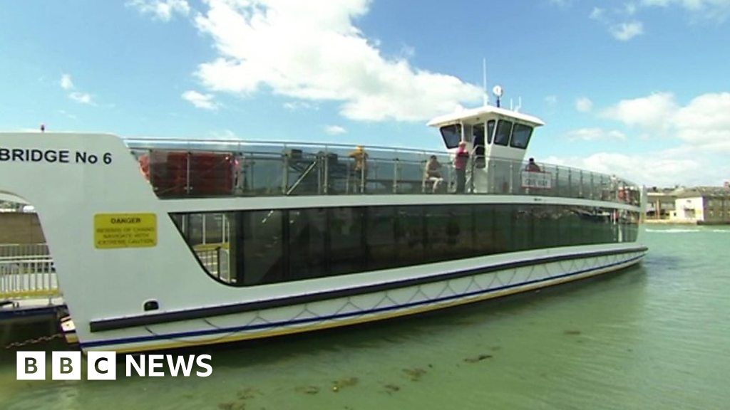 The Isle of Wight's new chain ferry in numbers