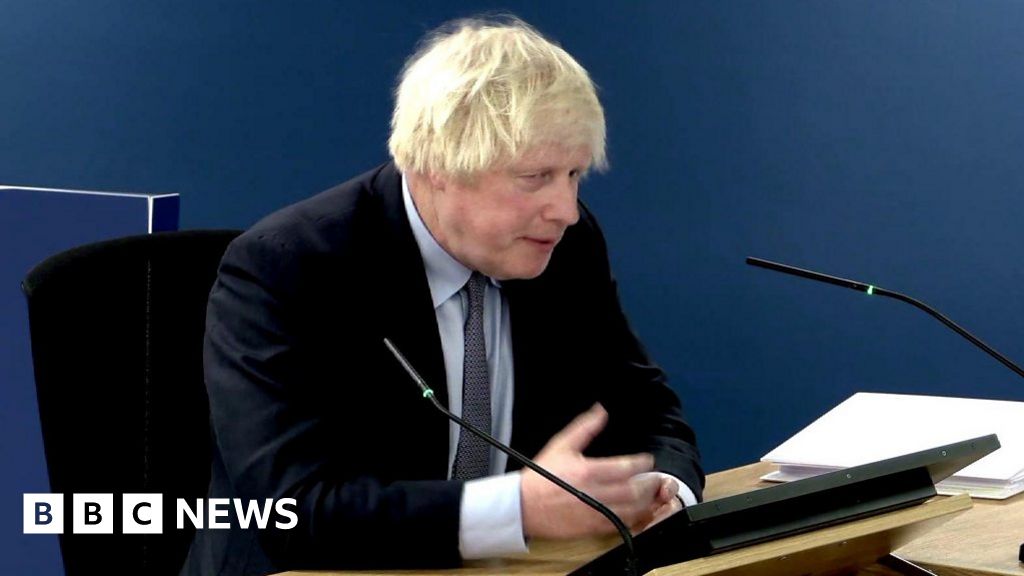 Boris Johnson says he is 'deeply sorry for pain and loss of Covid victims'