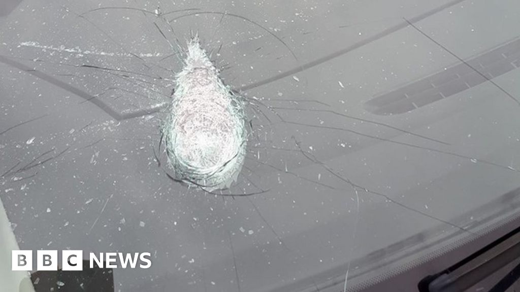 Bricks and stones thrown from passing cars in Suffolk