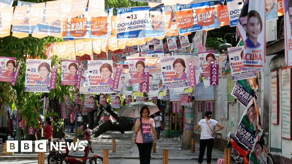Philippines election: Populism, celebrity and ugly realities - BBC News