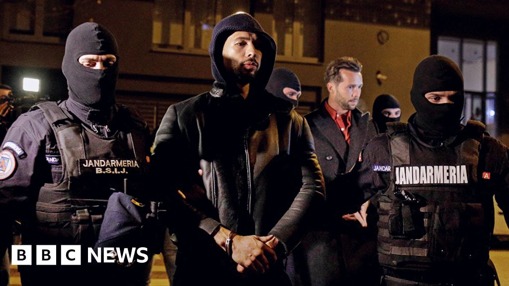 Andrew Tate Detained In Romania Over Rape And Human Trafficking Case