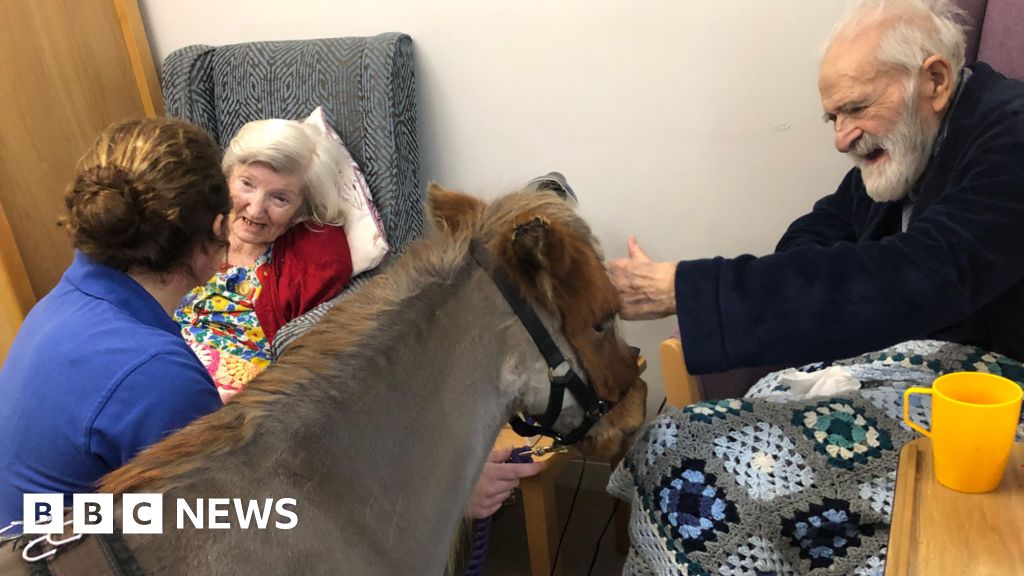 BBC Make a Difference Awards: Winner Mr Kelloggs visits care home