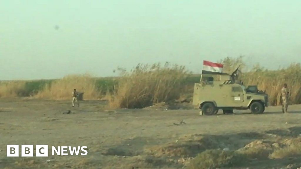 Under fire in Iraq: A camera crew's view of a warzone