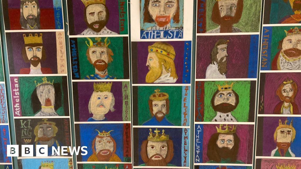 Malmesbury Athelstan exhibition has British Library loaned items - BBC News