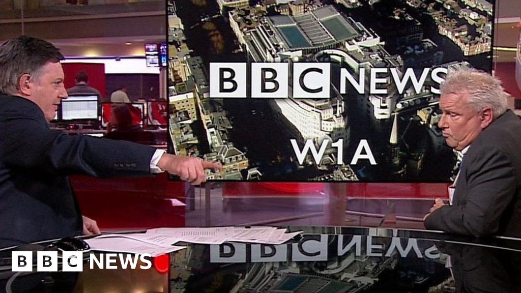W1A News boss Neil Reid on his worst decision ever - BBC News