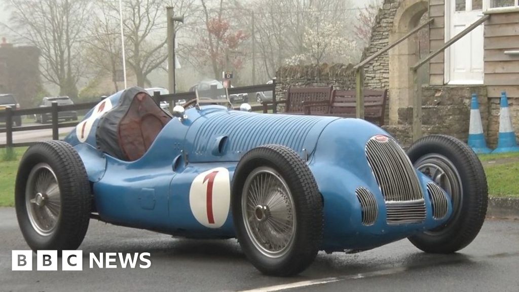 Rare racing car returns to hillclimb course