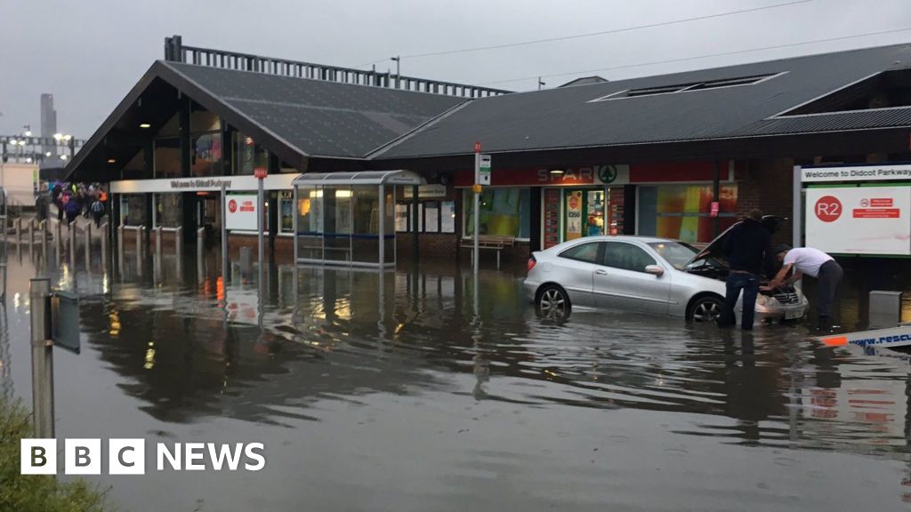 Post-heatwave storm brings flash floods causing widespread disruption ...