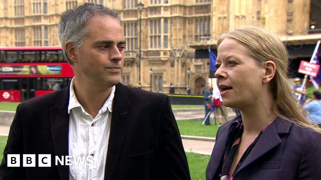 Jonathan Bartley and Sian Berry elected Green Party co-leaders - BBC News