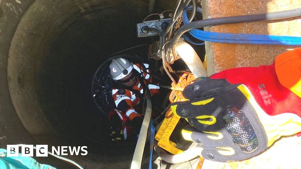 West Mersea: Elderly man trapped down well rescued