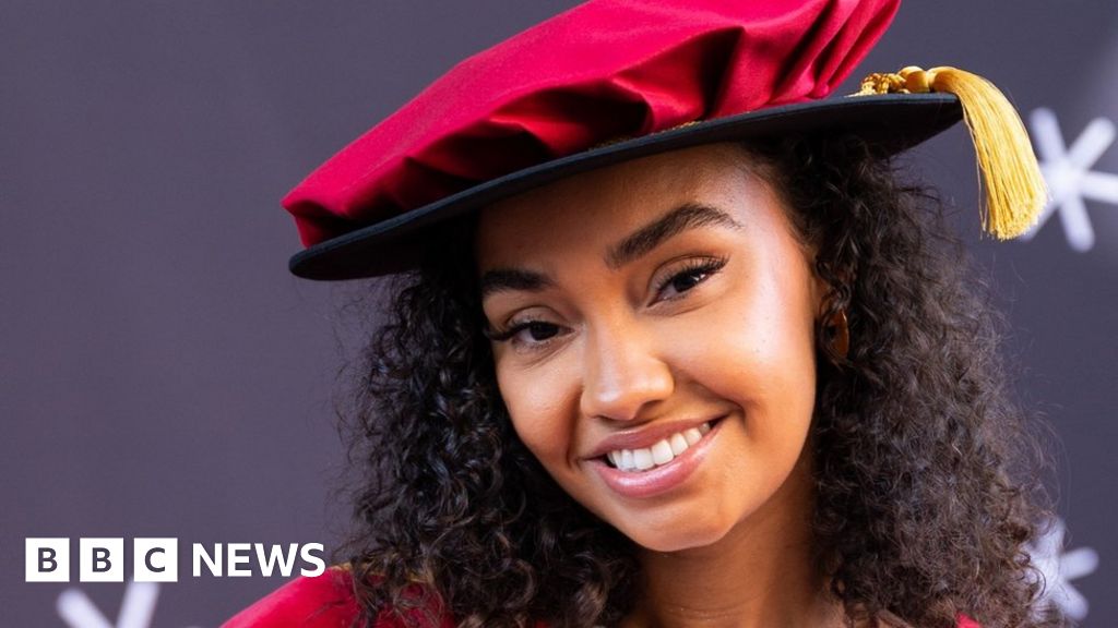 Little Mix's Leigh-Anne Pinnock receives honorary doctorate - BBC News