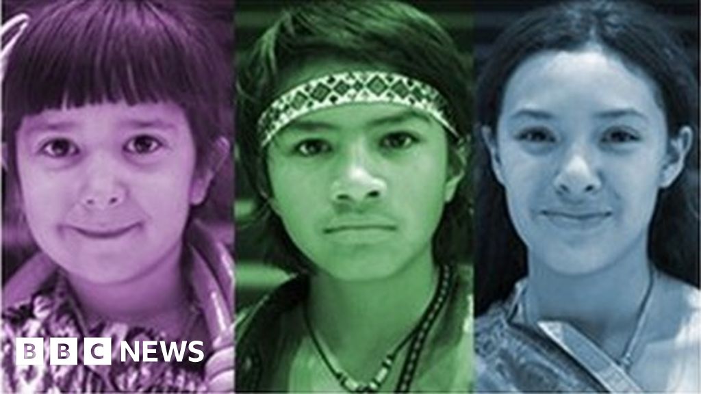 Hoop dance inspires confidence in Native American youth - BBC News