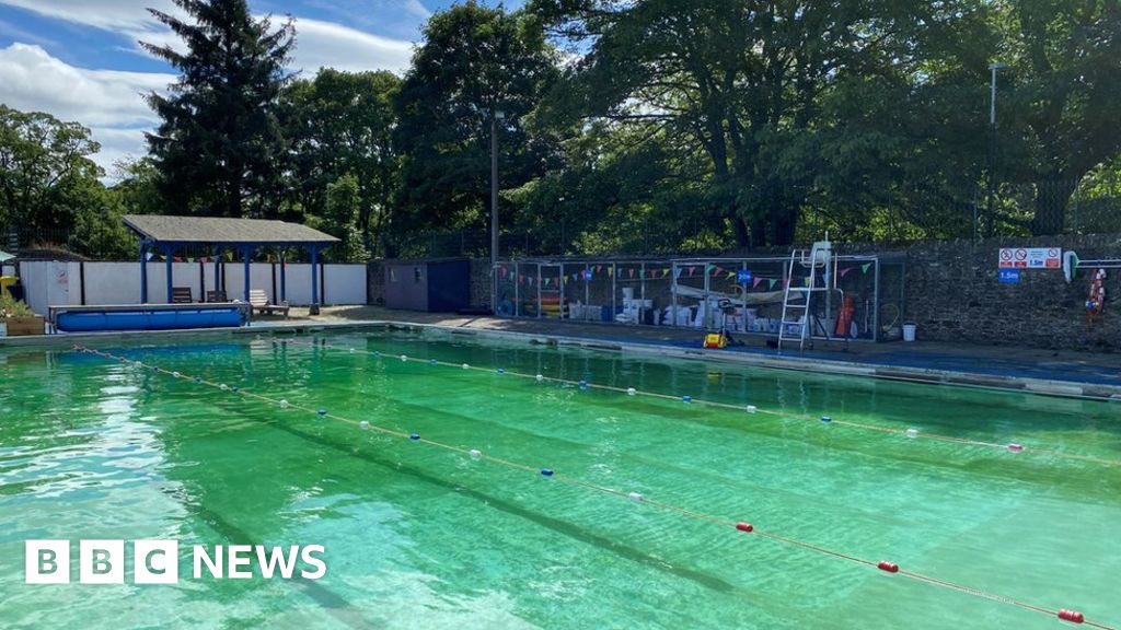 Stanhope Pool to stay closed over summer amid uncertain future - BBC News