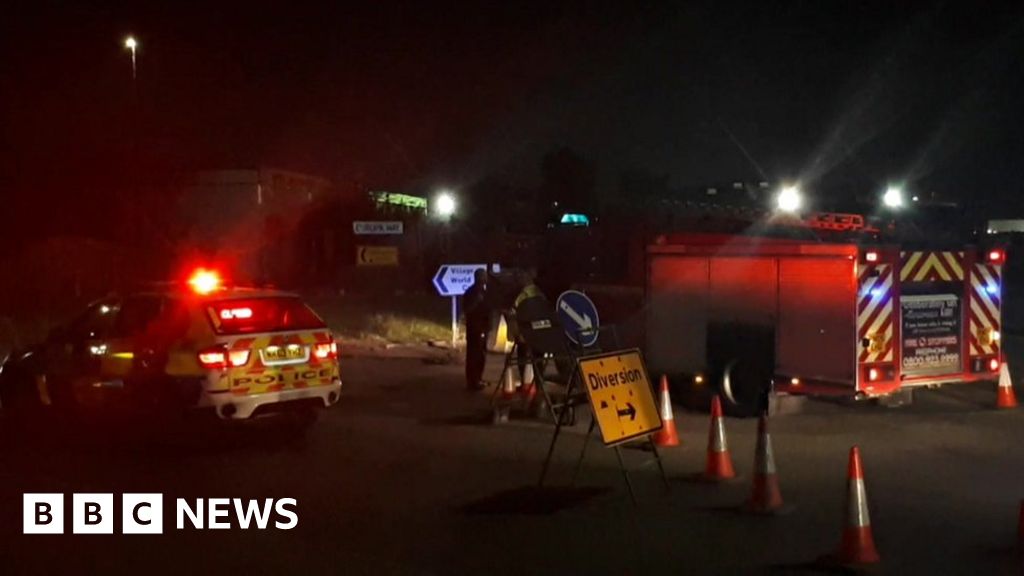 Trafford Park hit-and-run: Man charged over fatal crash - BBC News
