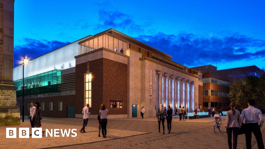 Wolverhampton Civic Hall revamp due to finish in 2022 - BBC News