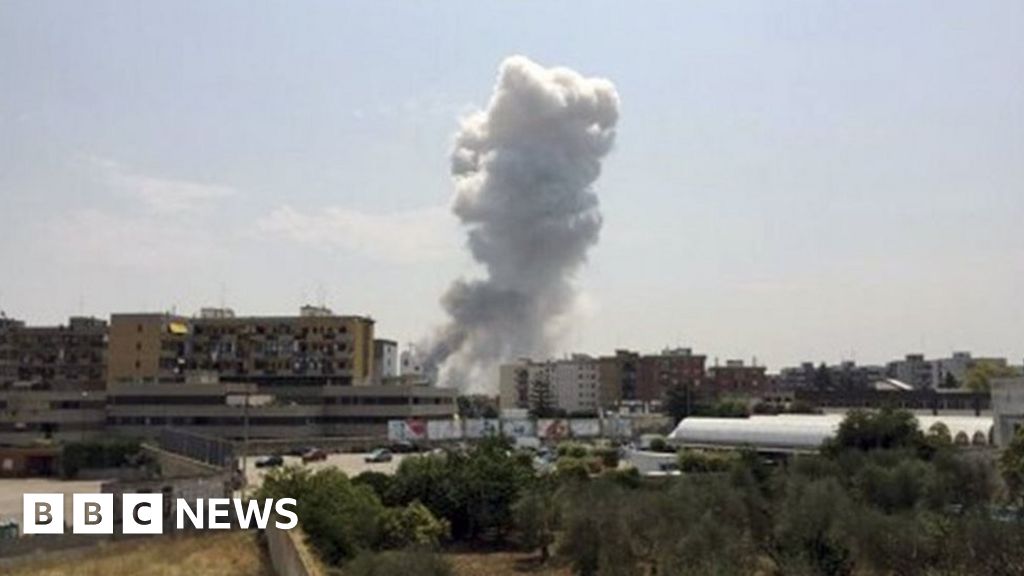Italy fireworks factory blast kills seven - reports - BBC News