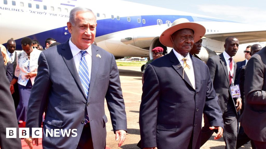 Israel's Netanyahu in Entebbe to mark hostage-rescue anniversary - BBC News