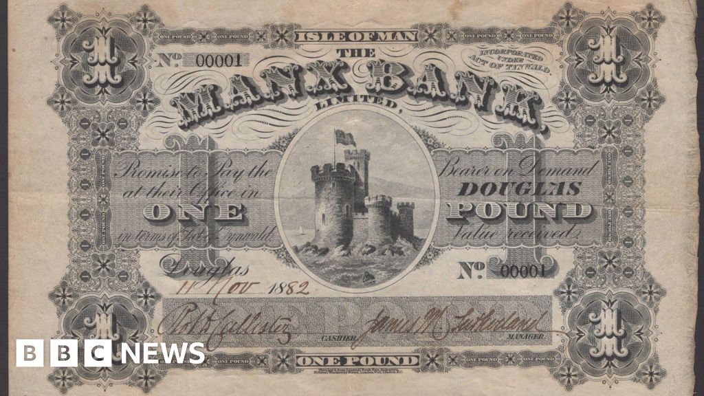 First Manx bank note could fetch £15k, auction house says - BBC News