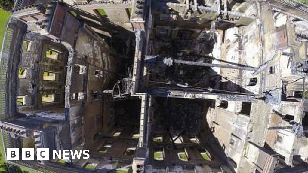 Clandon Park House to be partly restored after fire - BBC News