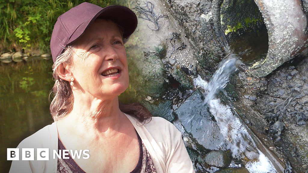 Overflows: ‘There is raw sewage going into the river’ - BBC News