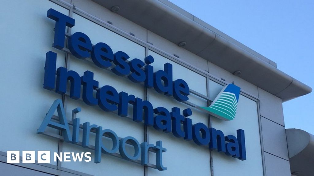 Teesside Airport: GMB union staff balloted for strike action - BBC News