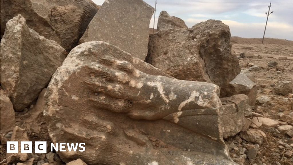 Iraq Nimrud: An ancient city reduced to rubble by IS - BBC News