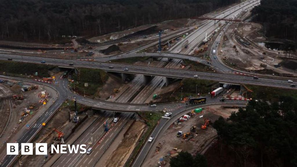 M25 and A3 interchange to be closed the entire weekend
