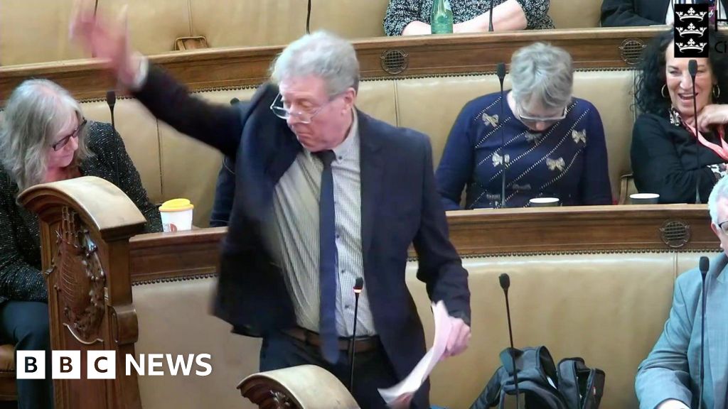Hull Labour councillor Alan Gardiner sorry for 'Nazi' salute
